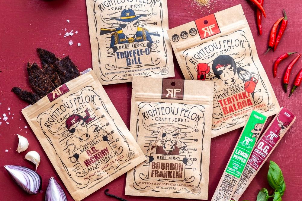 Righteous Felon Craft Jerky | 21 Gents